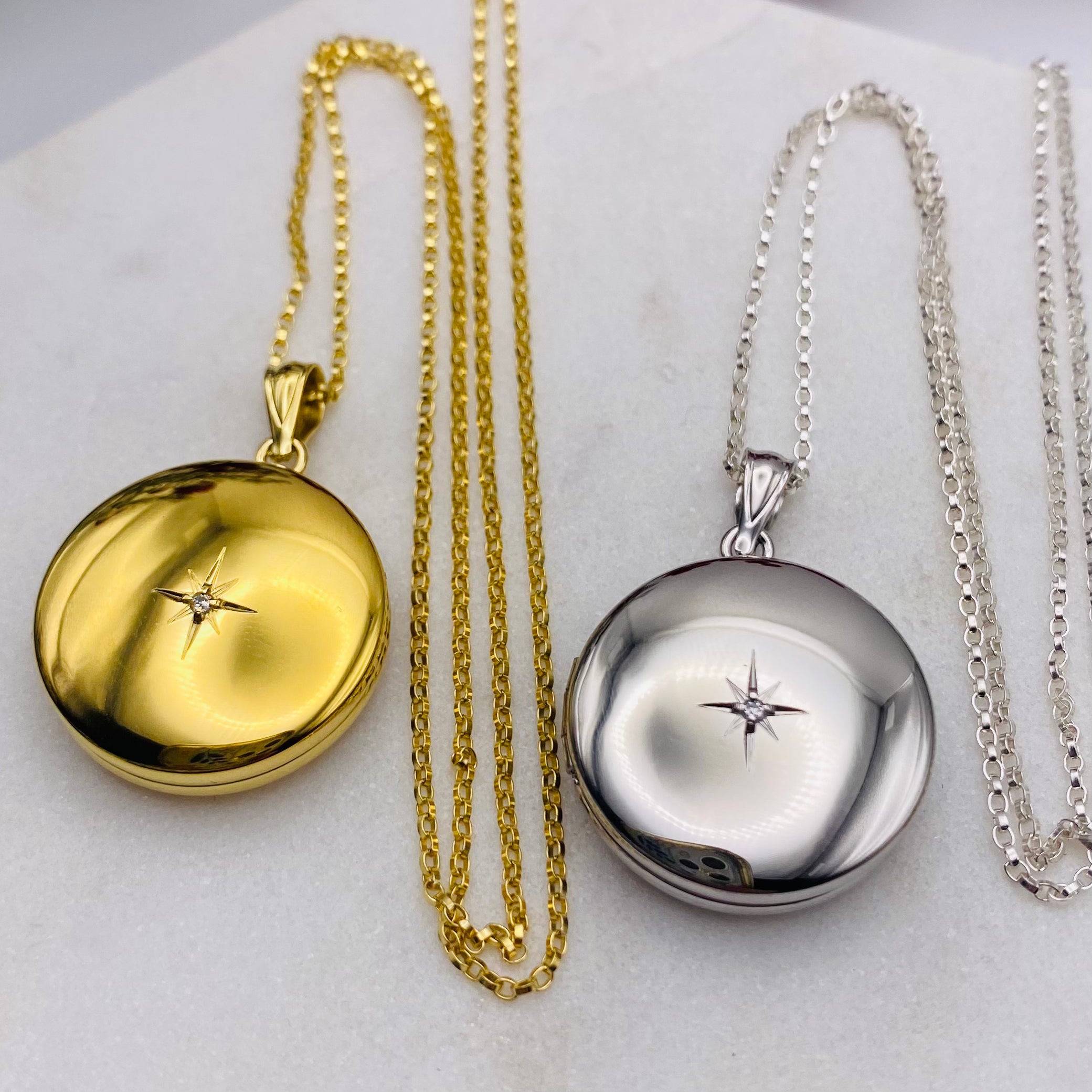 North Star Locket Necklace – Day Made Designs