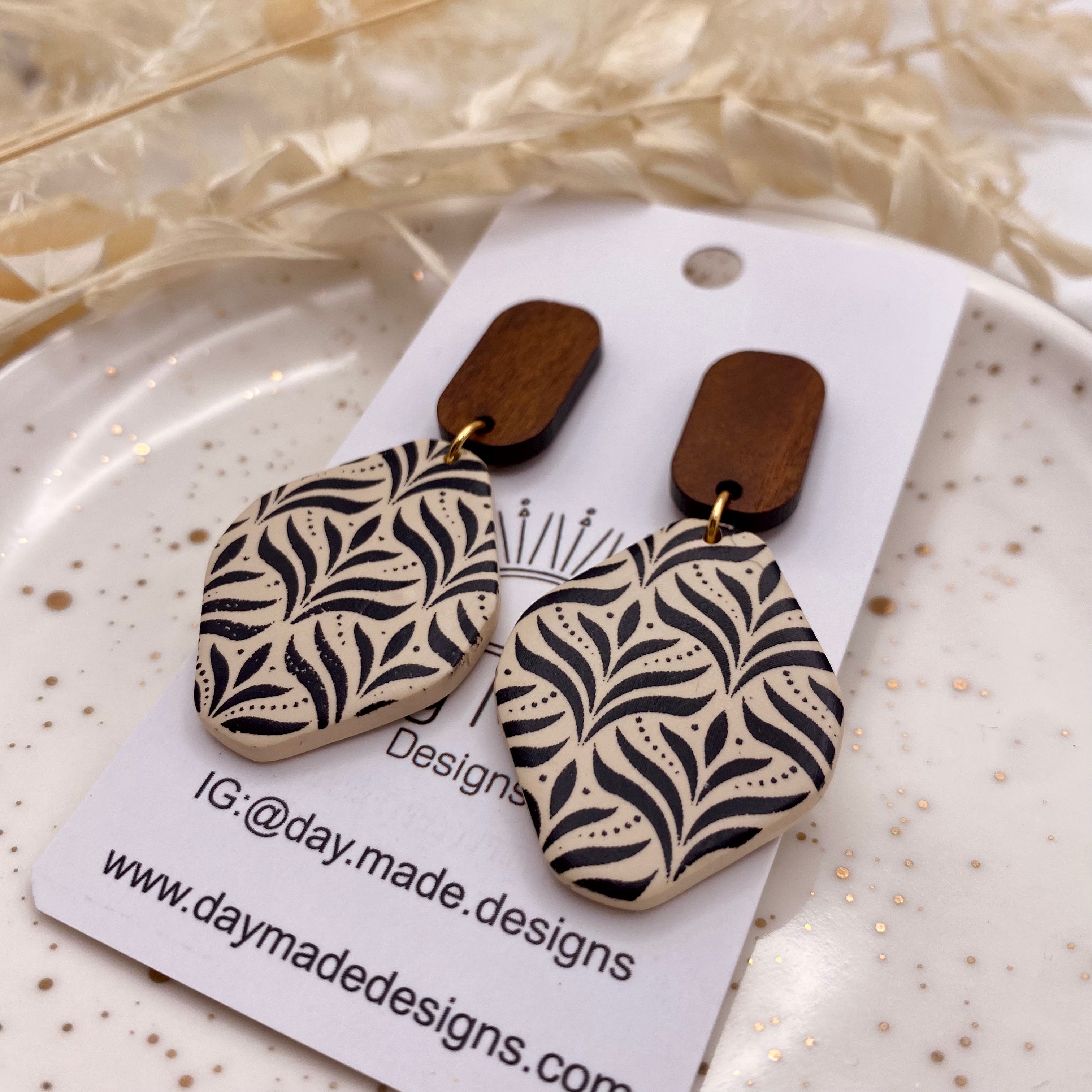 Damask Dangle – Day Made Designs