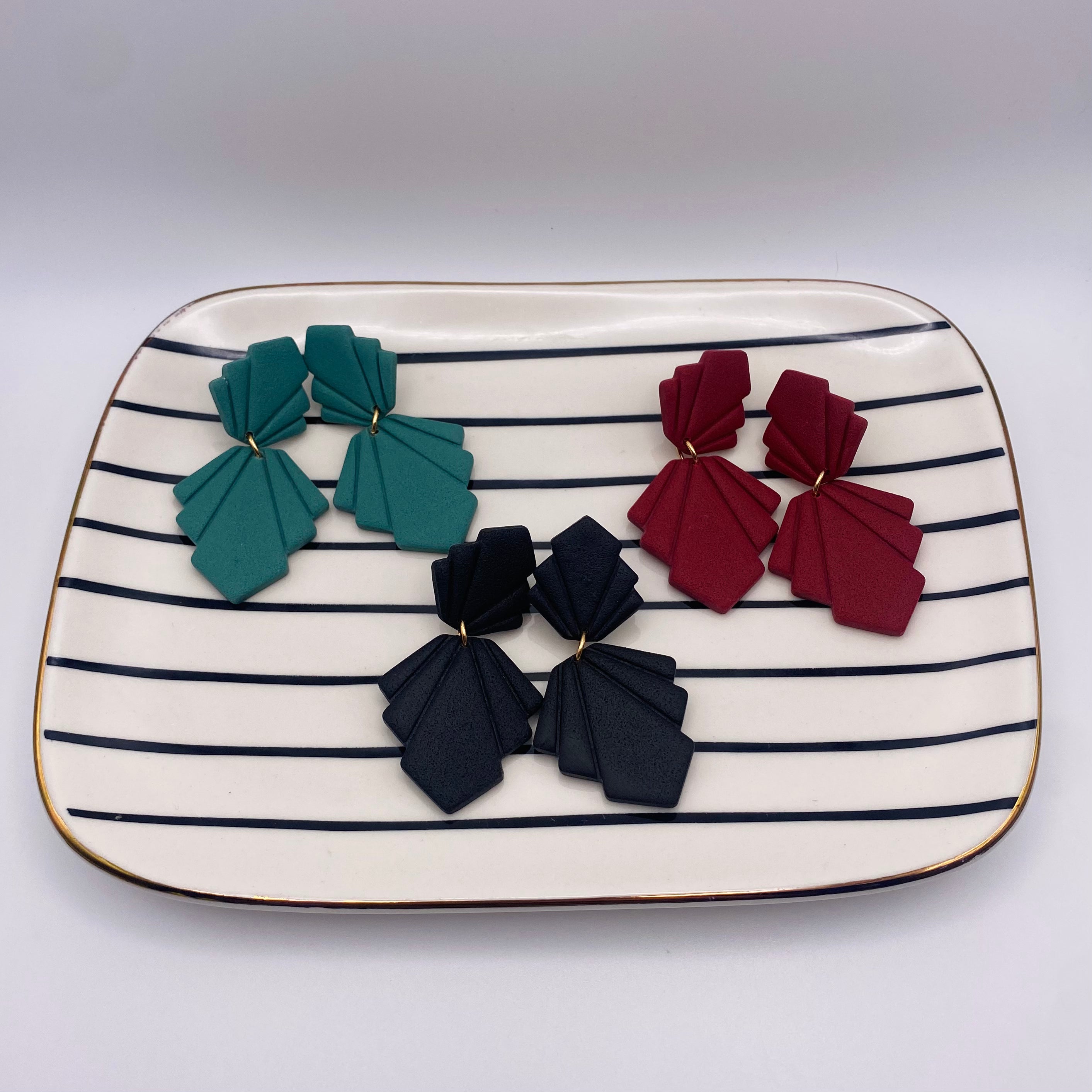 Large Art Deco Dangle – Day Made Designs